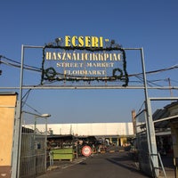 Ecseri Bolhapiac - Flea Market in Budapest
