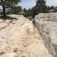 Oregon Trail Ruts - Scenic Lookout in Guernsey