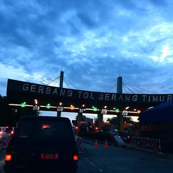 Gerbang Tol Serang Barat - Jalan Tol Tangerang - Merak