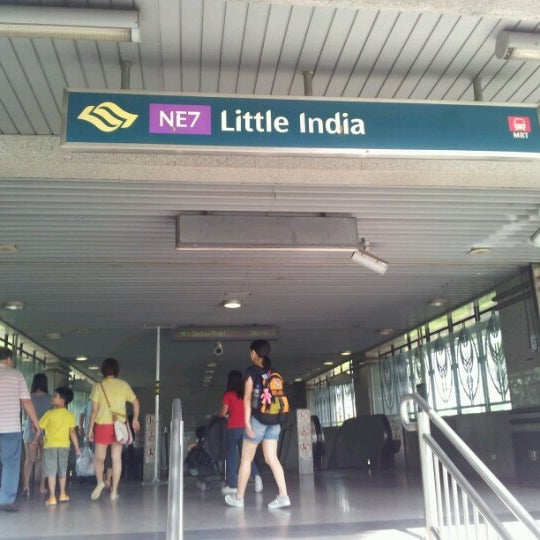 Little India MRT Interchange (NE7/DT12) - Metro Station in Little India