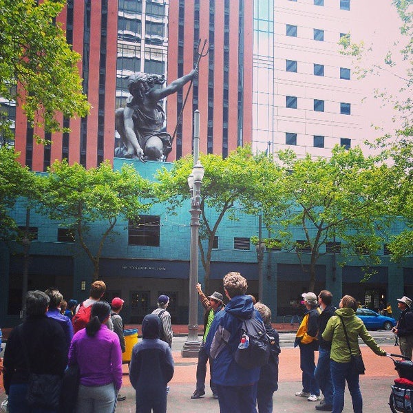 Portlandia - Outdoor Sculpture in Downtown Portland