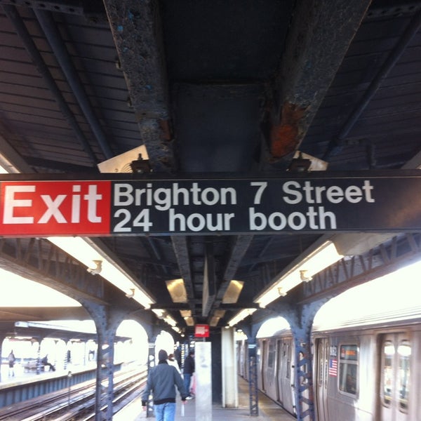 MTA Subway - Brighton Beach (B/Q) - Brighton Beach - Brighton Beach Ave