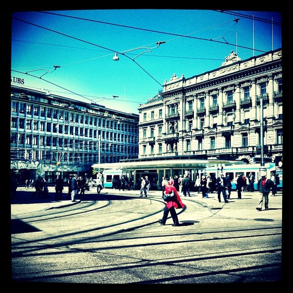 Paradeplatz - Plaza in Zürich