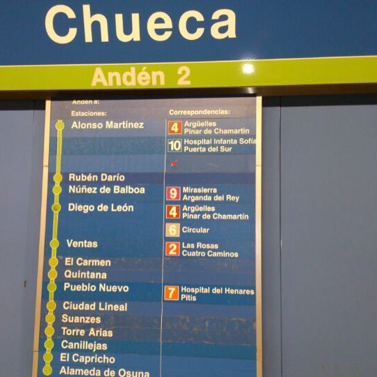Metro Chueca - Chueca - Plaza de Chueca 4