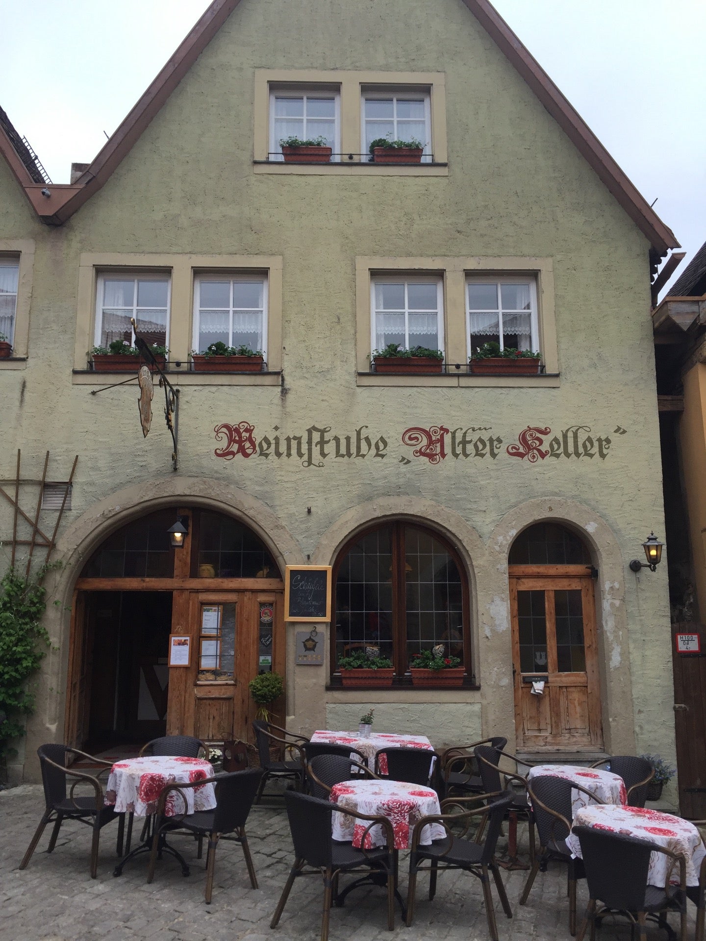 Alter Keller in Rothenburg ob der Tauber – speisekarte.de